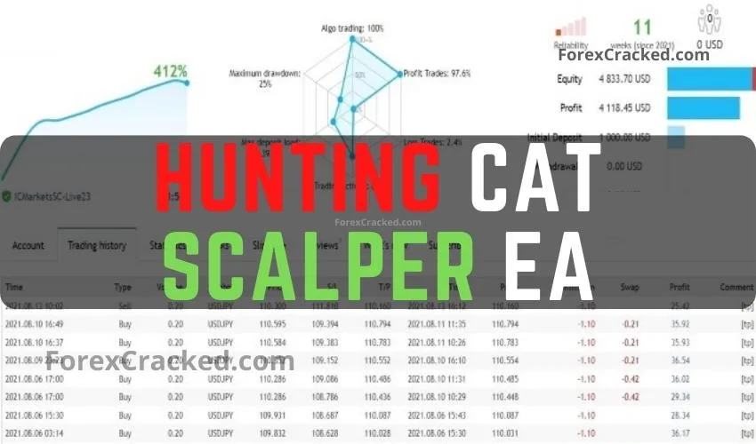 Hunting Cat FREE MT4 Scalper Download - ForexCracked