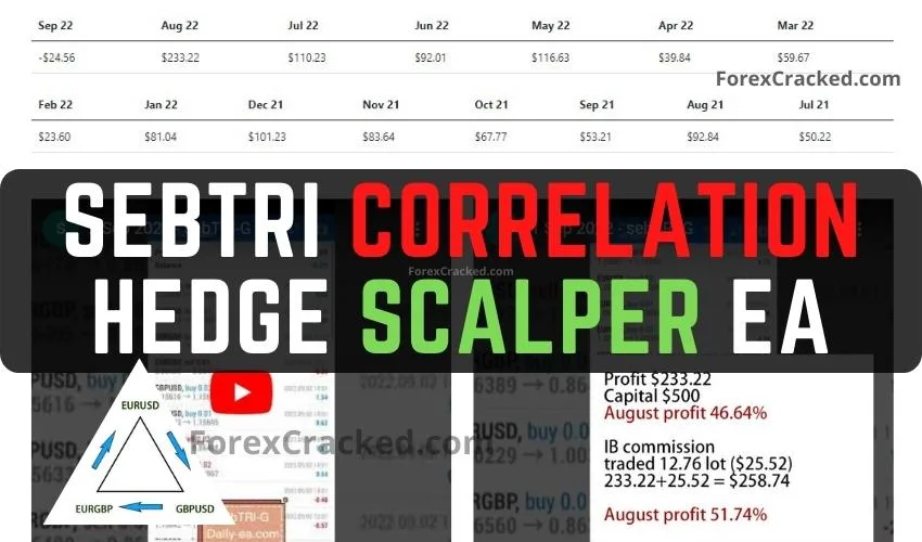 SebTRI Correlation Hedge Scalper EA FREE Download - ForexCracked