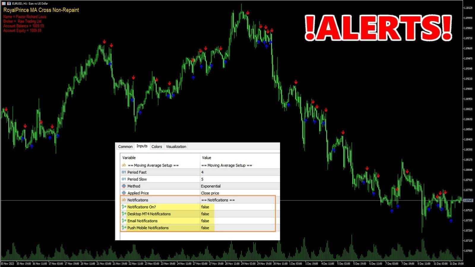 Moving Average Crossover Arrows Indicator MT5 FREE Download - ForexCracked Moving Average Crossover Arrows Indicator MT5 FREE Download - ForexCracked