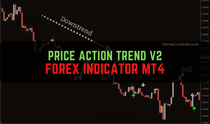 Price Action Trend V2 Forex Indicator MT4 Free Download - ForexCracked