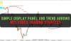 Simple Display Panel and Trend Arrows Forex Trading Strategy - ForexCracked